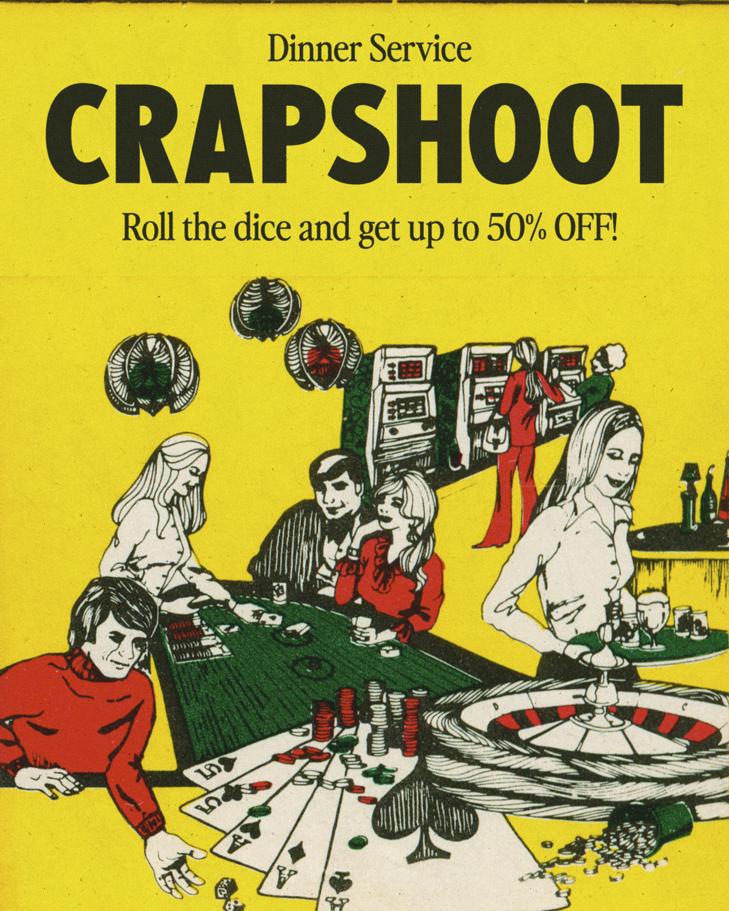 CRAPSHOOT – Dinner Service NY