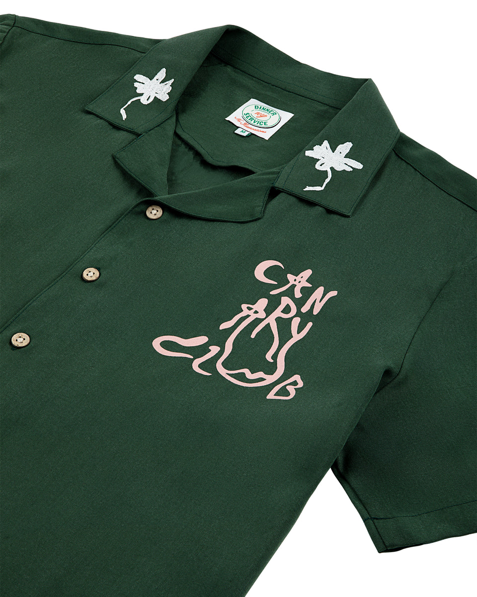 Canary Club X Dsny Uniform Bowling Top Dinner Service Ny